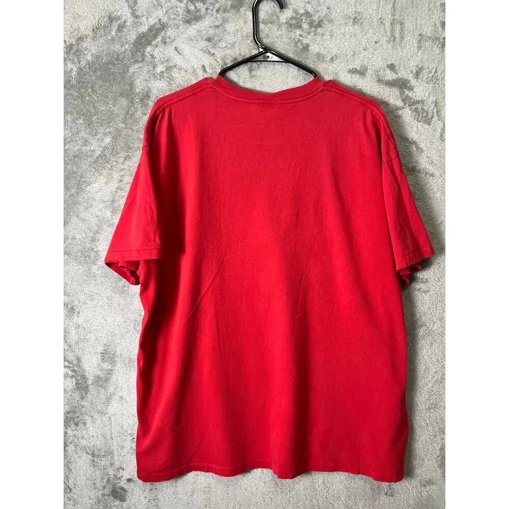 Vintage | Shirts | Vintage Kansas City Chiefs Single Stitch T Faded Red ...